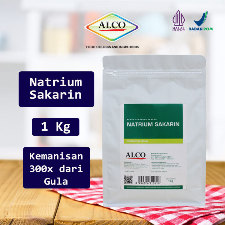 Sari Manis Pemanis Buatan Natirum Sakarin ALCO 1 kg | Lazada Indonesia