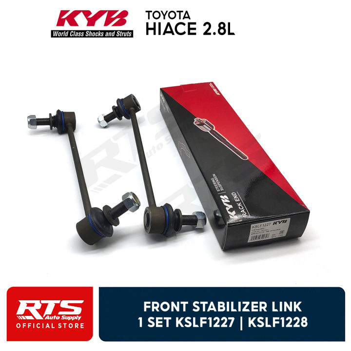 KYB Front Stabilizer Link Toyota Hiace 2019 - 2023 KSLF1227 KSLF1228 1 ...