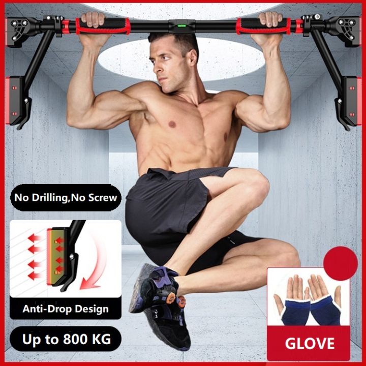 Heavy Duty Pull Up Bar Horizontal Bar Push Up Bar Arm Training Fitness ...