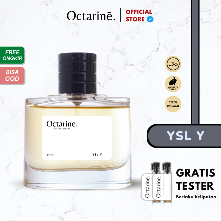 Octarine - THE Y EDP Parfum Pria Wanita Tahan Lama Aroma Fresh Woody ...
