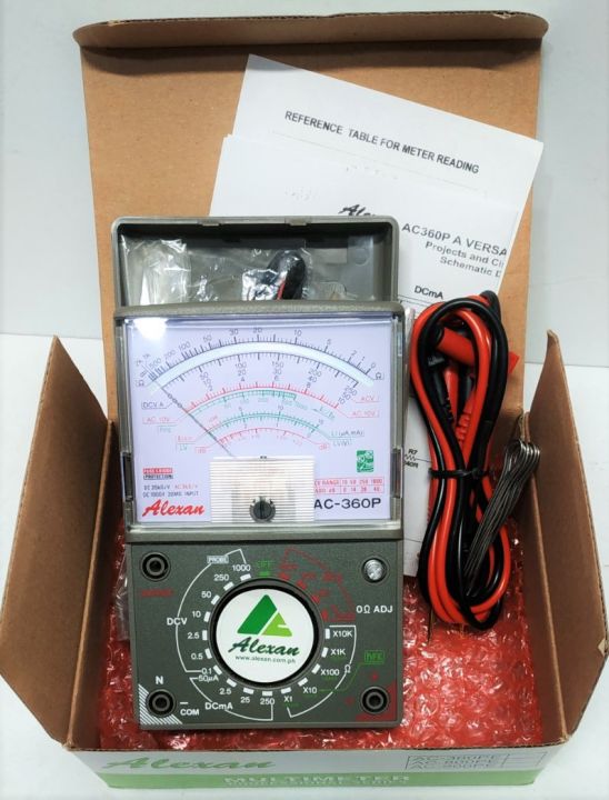 Alexan AC-360 Analog Multimeter DIY Kit | Lazada PH