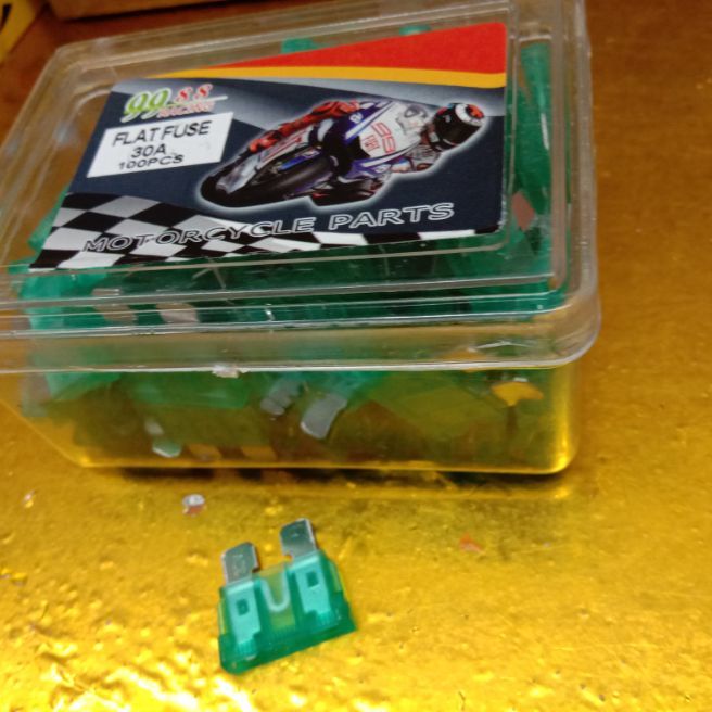 Fuse Flat Type 30A. For Motorcycle | Lazada PH