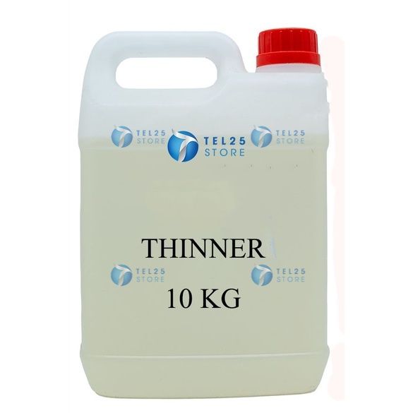 [ 1 TIN ] THINNER 10KG / paint / thinner tin / besi / kayu / thinner ...