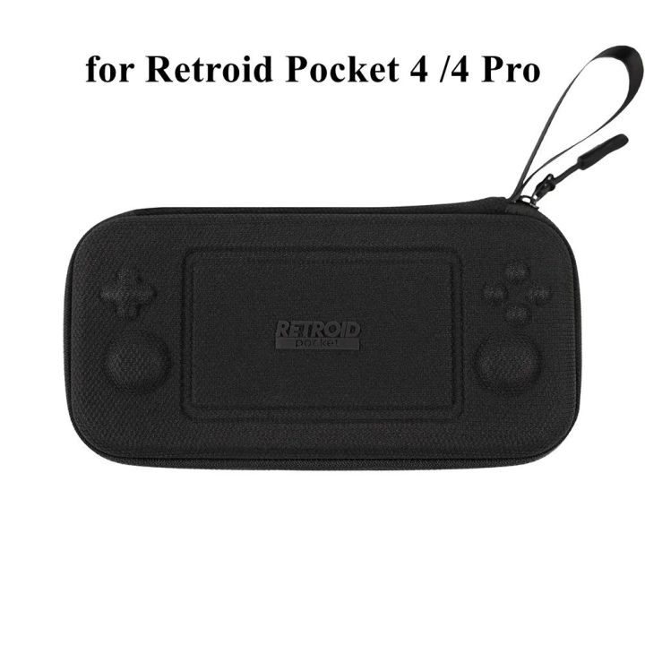 Handheld Game Console Carry Case for Retroid Pocket 4 /4 Pro Black ...