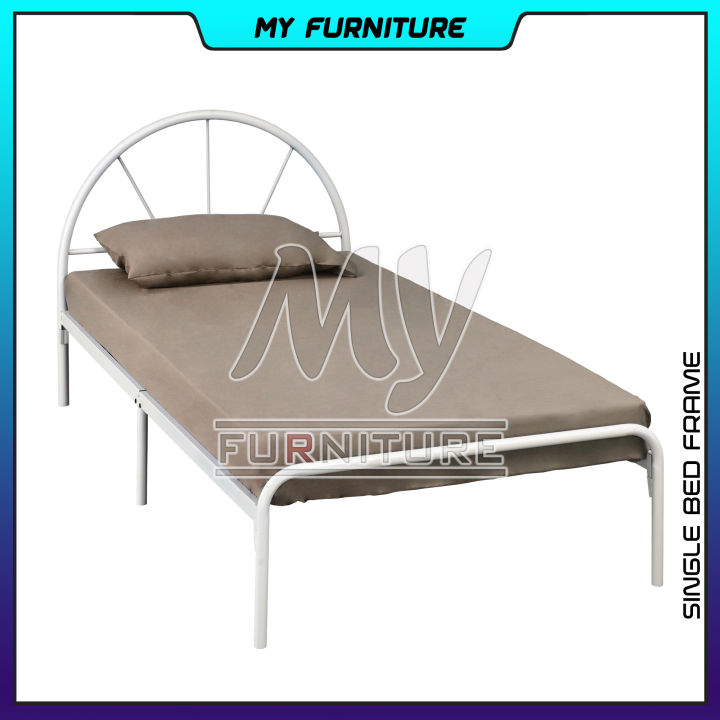 Foldable Single Bed Frame MY S4 - Katil Bujang Katil Besi Single Metal ...