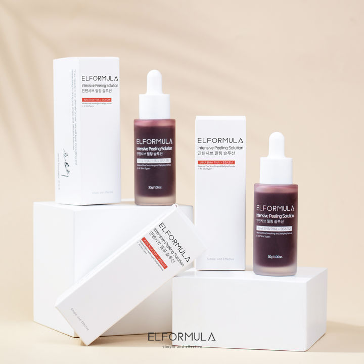 ELFORMULA Intensive Peeling Solution aha bha / peeling serum ...