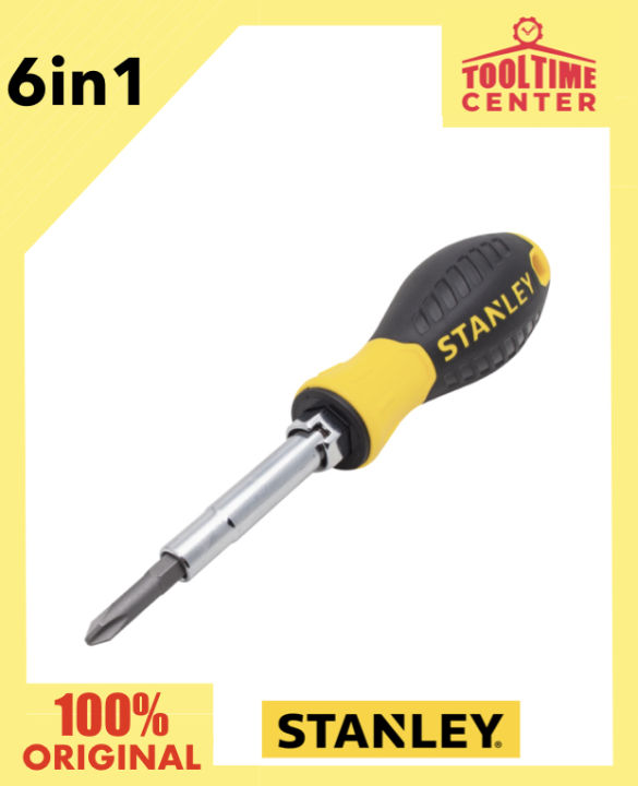 Stanley 6 Way Screwdriver Set (STHT68012-8) | Lazada PH