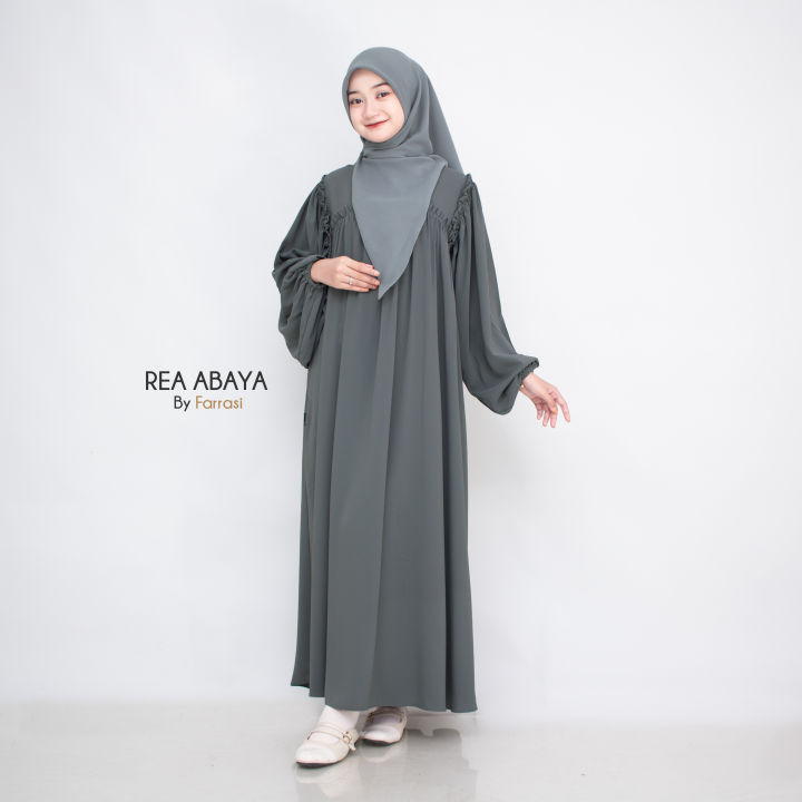 Farrasi Rea Abaya | Abaya Muslimah | Abaya Eropa | Lazada Indonesia