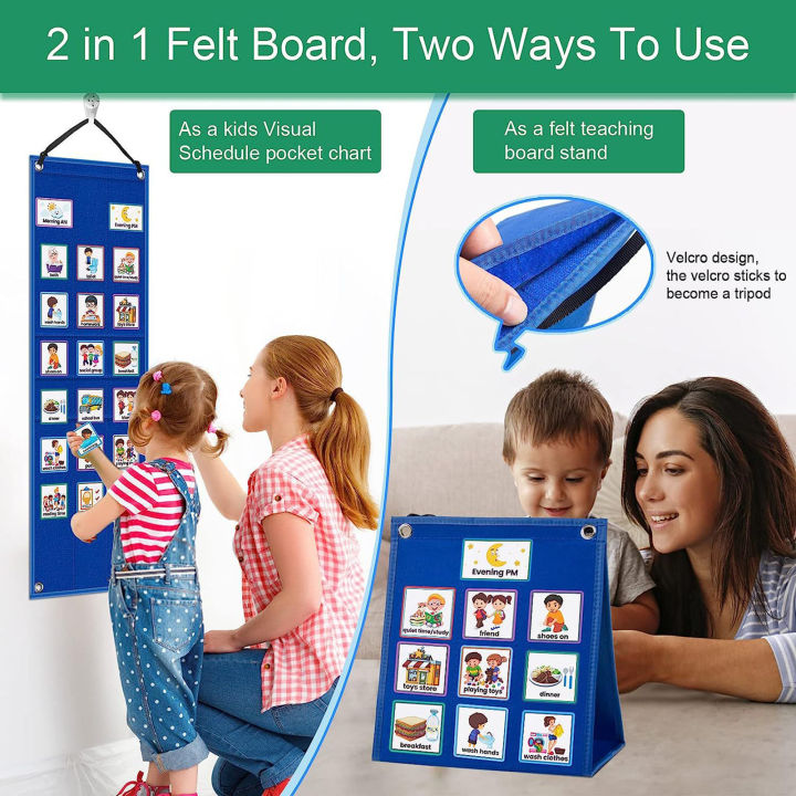 Bianyi Family Activities and Behaviors Visual Timetable Cards Kids ...