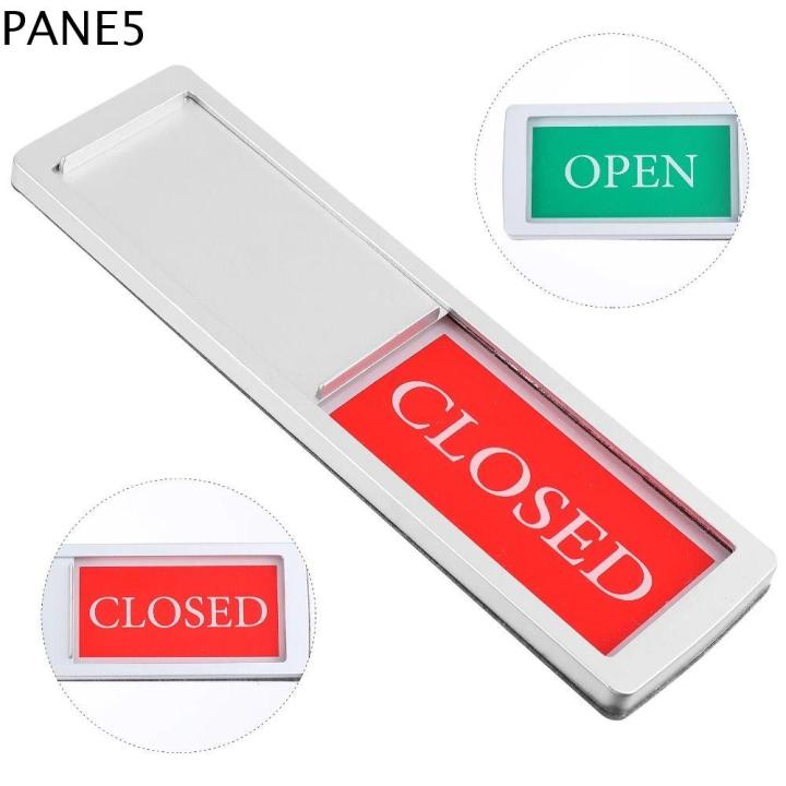 PANE5 ic OPEN Slide Sign Double Sided DIY Office Indicator Wide ...