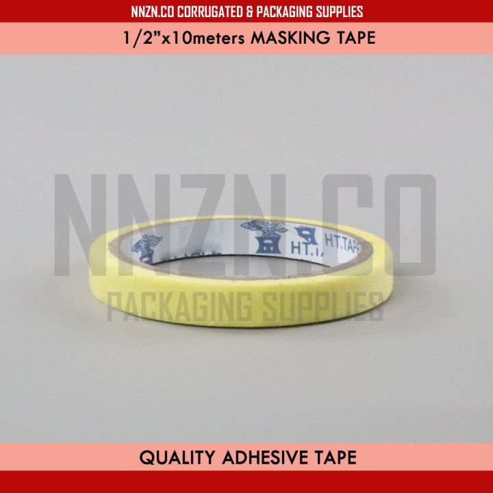 NNZN 1/2"x10meters Masking Tape | Lazada PH