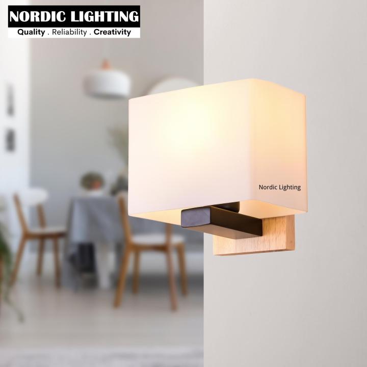 [SHIP FROM KL] Muji Style Wall Lights Nordic Lighting Indoor Wall ...