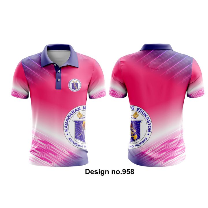 DEPED MATATAG POLO UNIFORM SUBLIMATION POLO SHIRT FOR MEN AND WOMEN ...