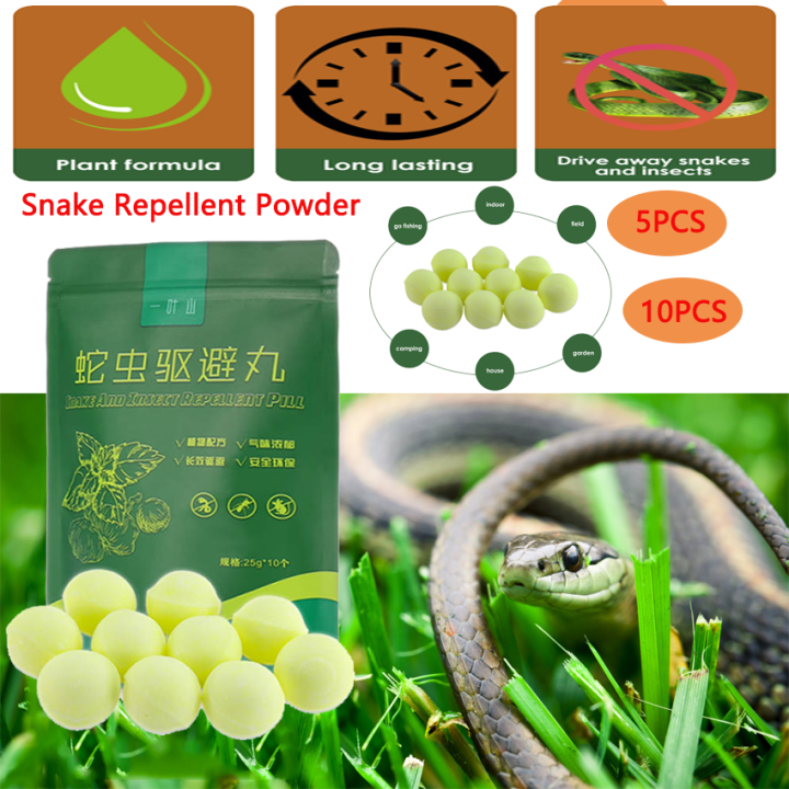 【In Stock】Realgar Repellent Powder Long-Acting Snake Repellent Pills ...
