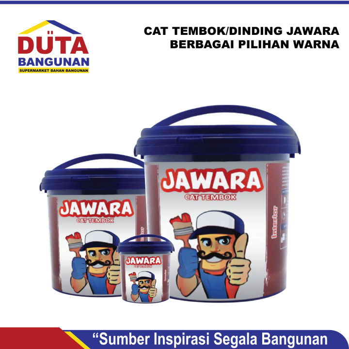 Cat Tembok / Dinding Jawara 5 Kg Variant Warna | Lazada Indonesia
