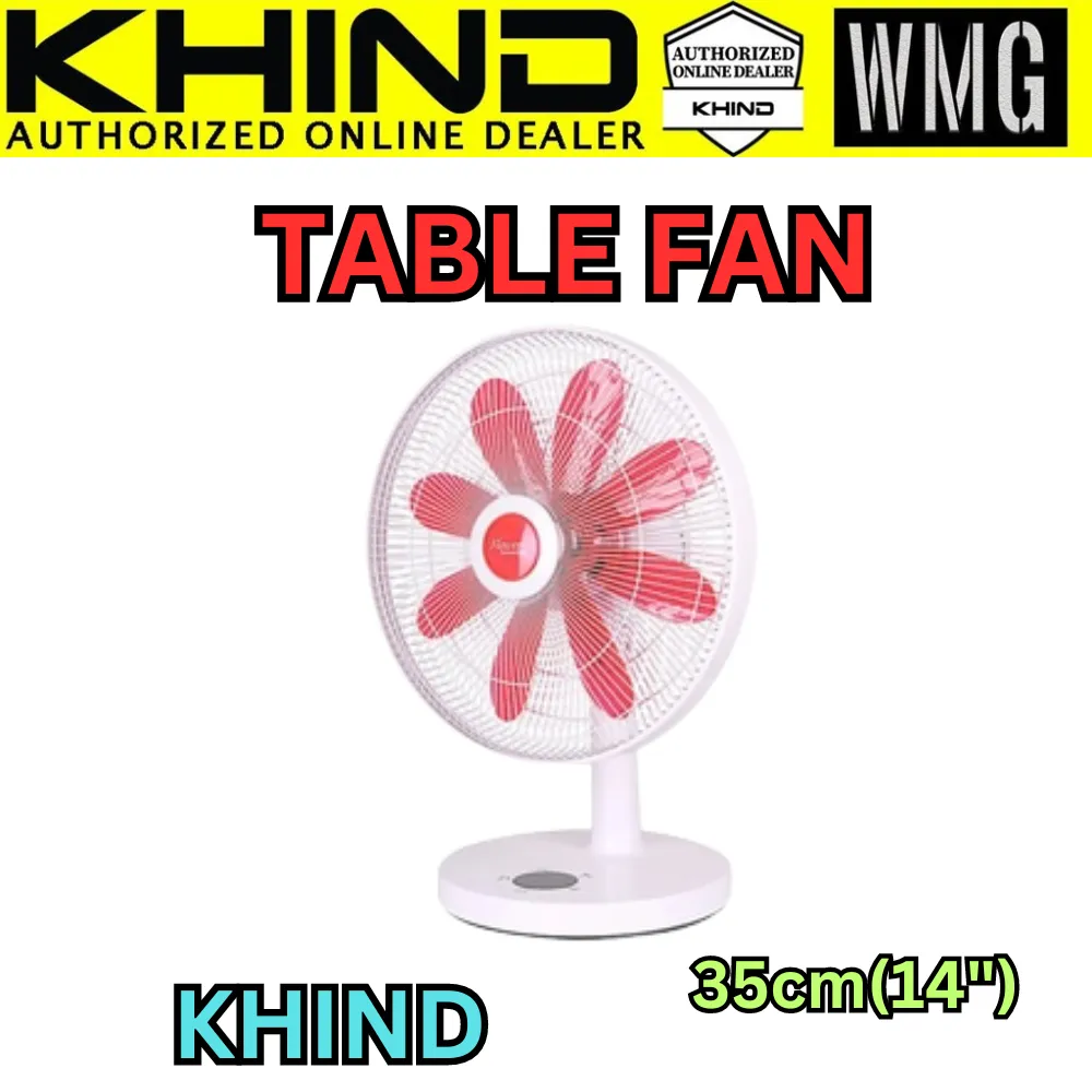 KHIND TABLE FAN 12/14/16" | Lazada