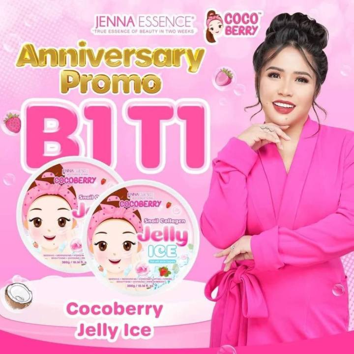 Jenna Essence Cocoberry Collagen Jelly Ice BUY1TAKE1 | Lazada PH