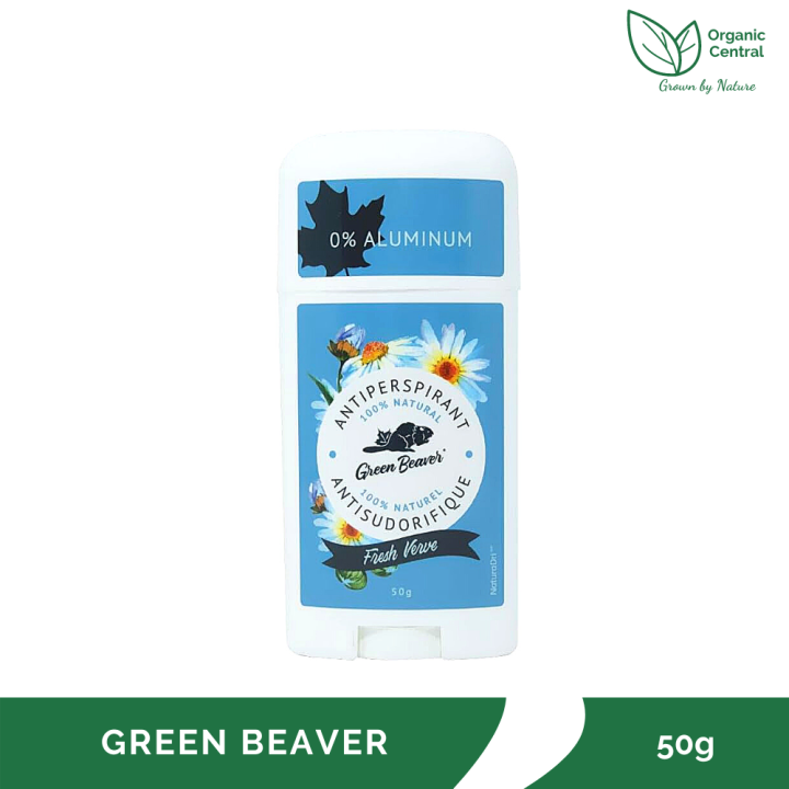 Green Beaver Aluminum-free Antiperspirant Stick Fresh Verve 50g | Lazada PH