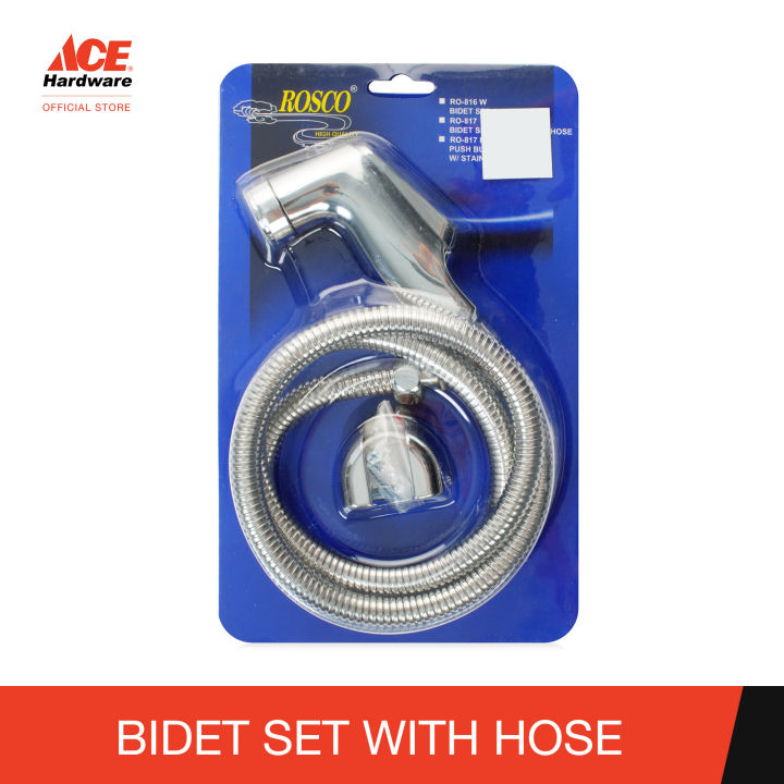 ROSCO Bidet Set W/ Stainless Hose RO-817 | Lazada PH