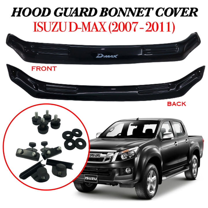 CPA ABS Bonnet Hood Guard Deflector Cover for Isuzu D-max 2007 2008 ...