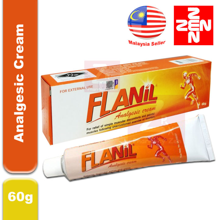 Flanil Analgesic Cream 60g | Lazada