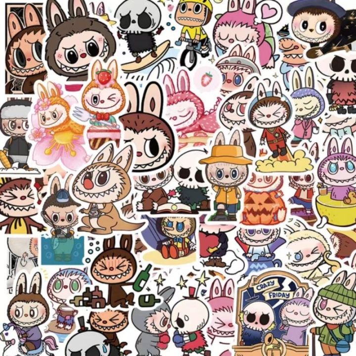 Labubu Sticker 50/set | Lazada