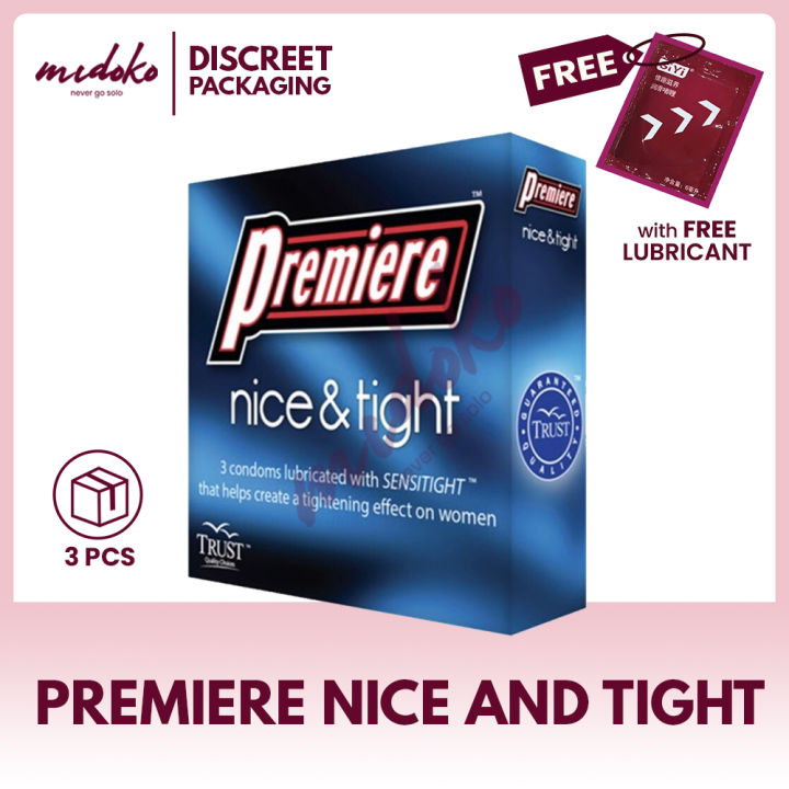Midoko PREMIERE NICE & TIGHT 1 PACK OF 3s Condoms | Lazada PH