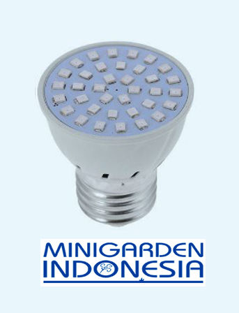 lampu LED hidroponik 48LED pengganti matahari 48L001 tanaman indoor taman kolam aquascape ...