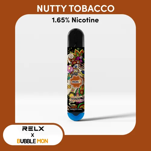 RELX Bubblemon Disposable Pod - Nutty Tobacco | Lazada Indonesia