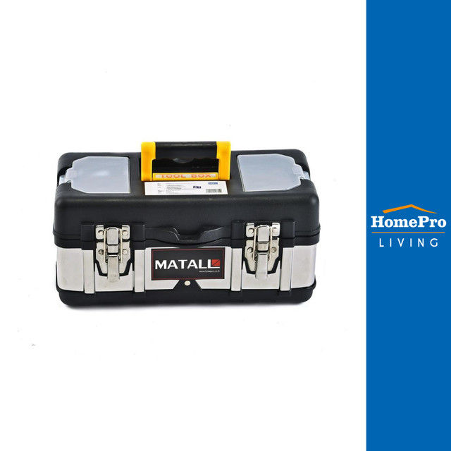 HomePro กล่องเครื่องมือ MATALL PRO 5014B 14 นิ้ว สีดำ/เงิน แบรนด์ MATALL | Lazada.co.th