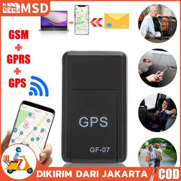 (Kemasan Kotak)Pelacak GPS Mini GF07 GPS Alat Perekam Lokasi GPS Anti Hilang Mendukung Operasi ...