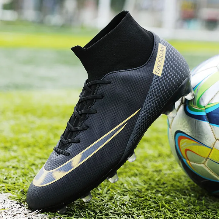 2024 High-top Football Shoes for Men and Women Adult Large Size High ...