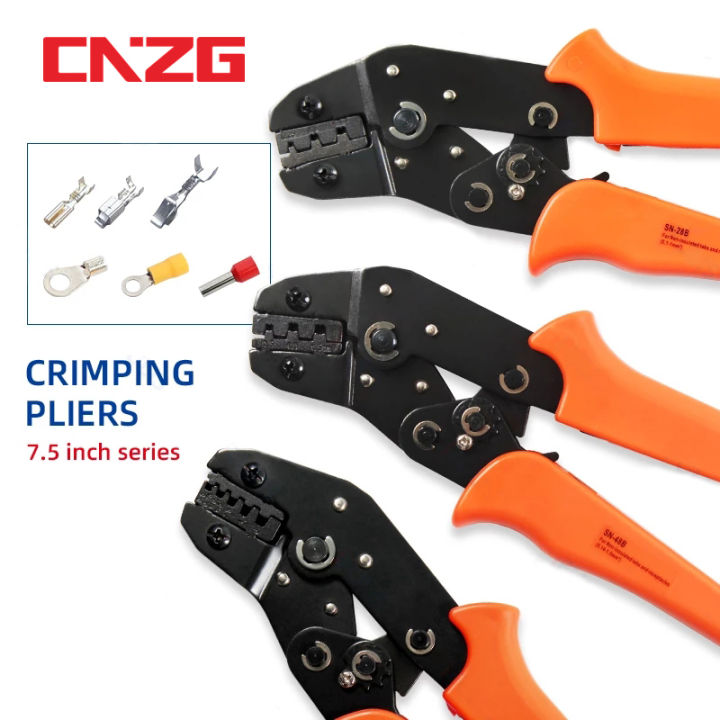 Sn-02c Sn-28b/48b Mini Hand Crimping Tool 0.25-2.5mm Adjustable Crimper ...