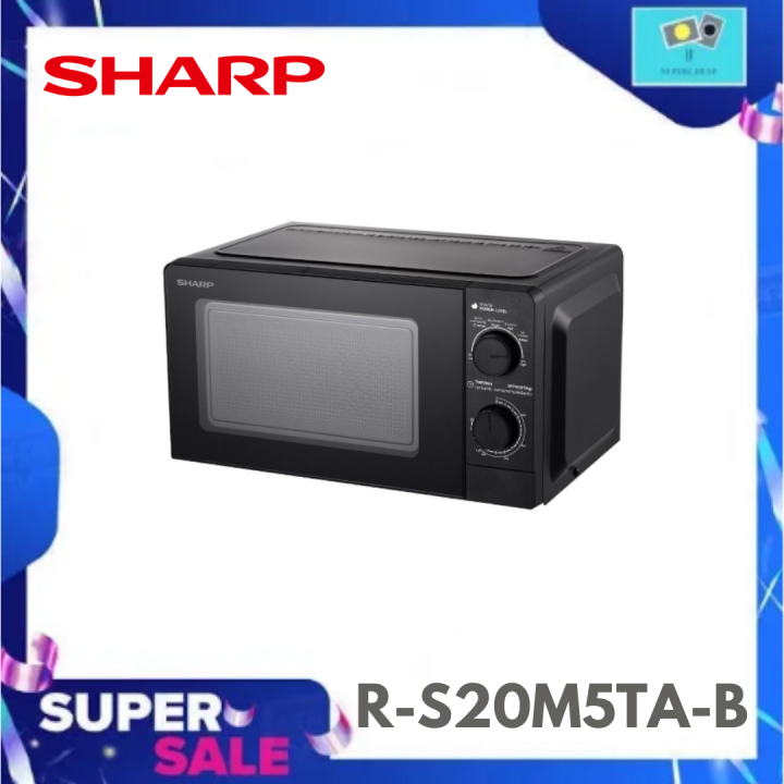 Sharp ไมโครเวฟ 20 ลิตร รุ่น R-S20M5TA-B | Lazada.co.th