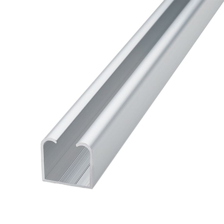 Silver White Slide Rail Hanging Wheel Hanging Rail Sliding Door Sliding ...