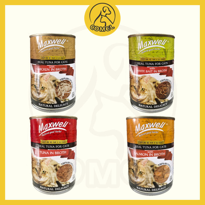 Maxwell Premium Real Tuna for Cats Cat Canned Food/Cat Wet Food/Makanan ...