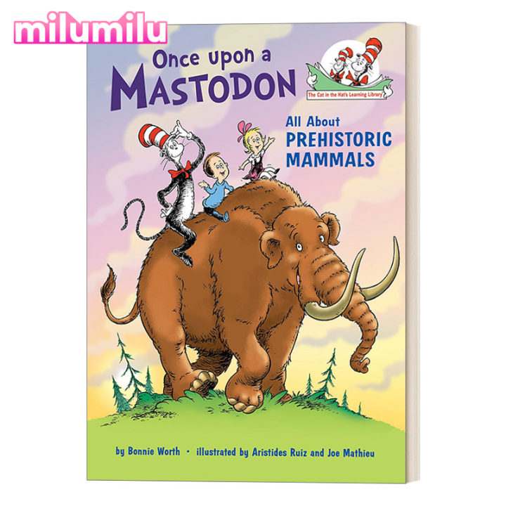Milu Once Upon A Mastodon All About Prehistoric Mammals Hardcover ...