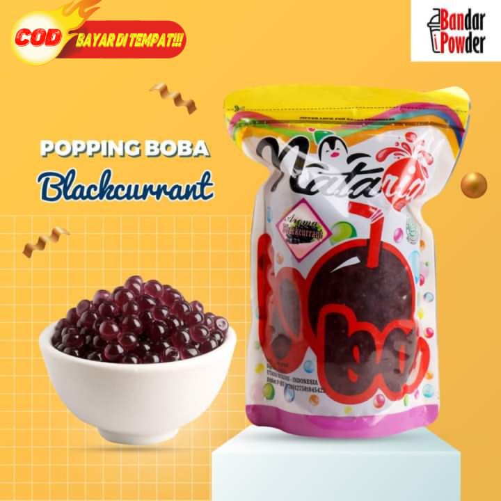 Popping Boba Rasa Blackcurrant 500gr - Topping Minuman Kekinian ...