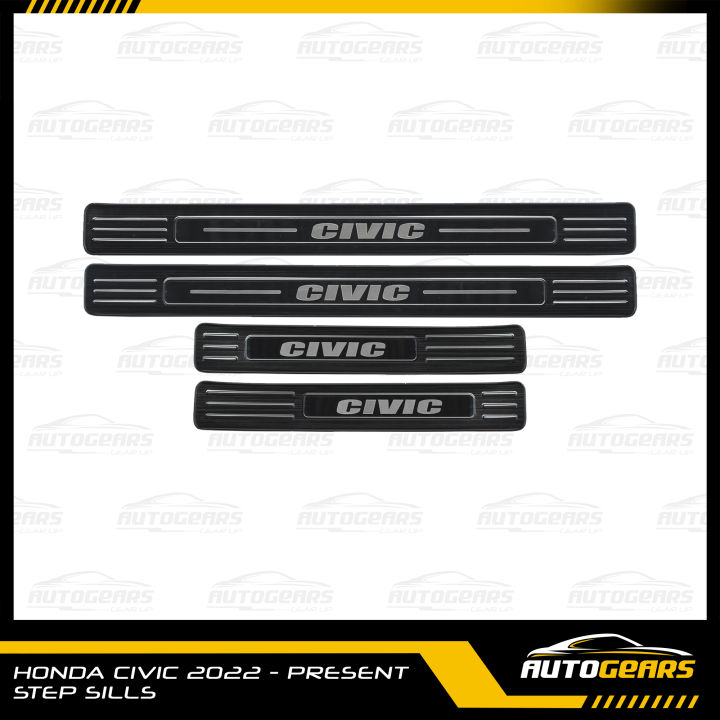 Honda Civic 11th Gen FE (2022 - 2025) Step Sills | Lazada PH