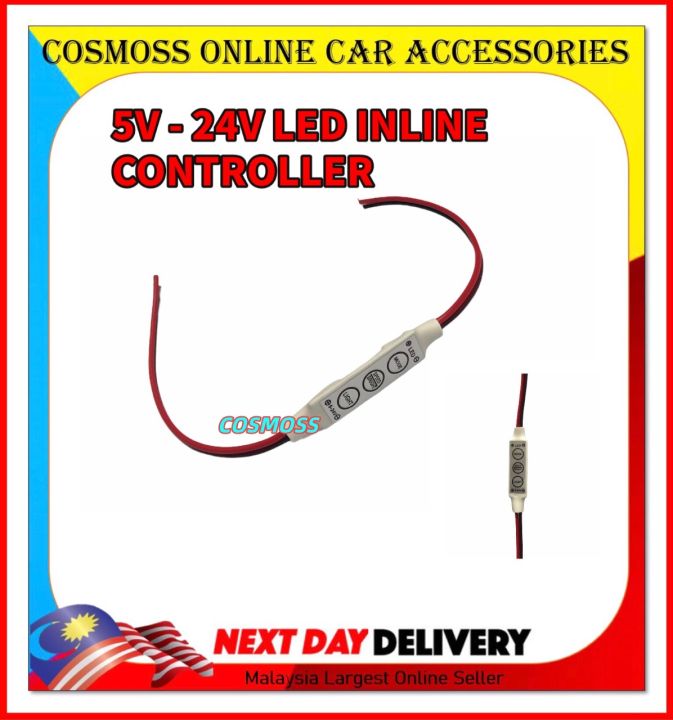 5V-24V LED STROBE RELAY Wiring LED Strip Flash Relay Blink Bulb LED ...