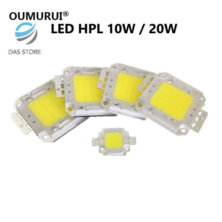 Led Sorot HPL 10W 20W 30W 12V DC OUMURUI brand KOTAK 6500K LED Putih ...