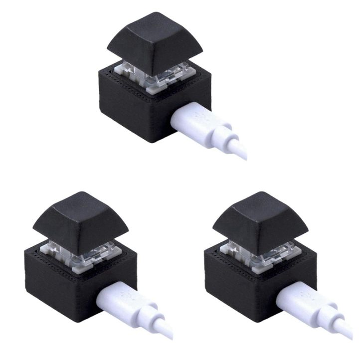 (UGBR) 3X Keyboard Macro Keypad RGB Customize Shortcut Keyboard Gaming ...