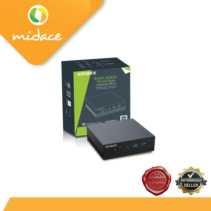 EMAXX EMX-N305-ProEdge Powerhouse Windows 11 Pro Ultra-Compact Mini ...