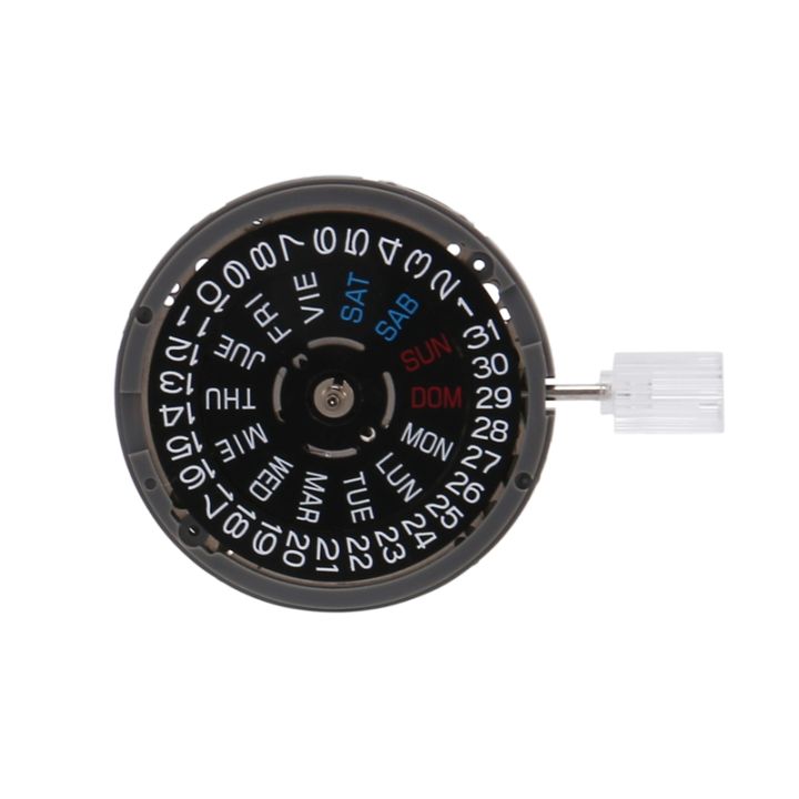 NH36/NH36A Automatic Movement Crown At 3 Self-Winding Mechanical Date ...