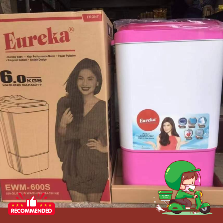 EUREKA WASHING MACHINE EWM 600S HEAVY DUTY SINGLE TUB 6.0kg - HOT SALE ...