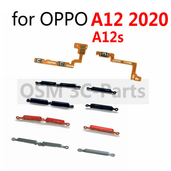 For Oppo A12 2020 A12s Flex Cable Volume Power On/off Button Switch ...
