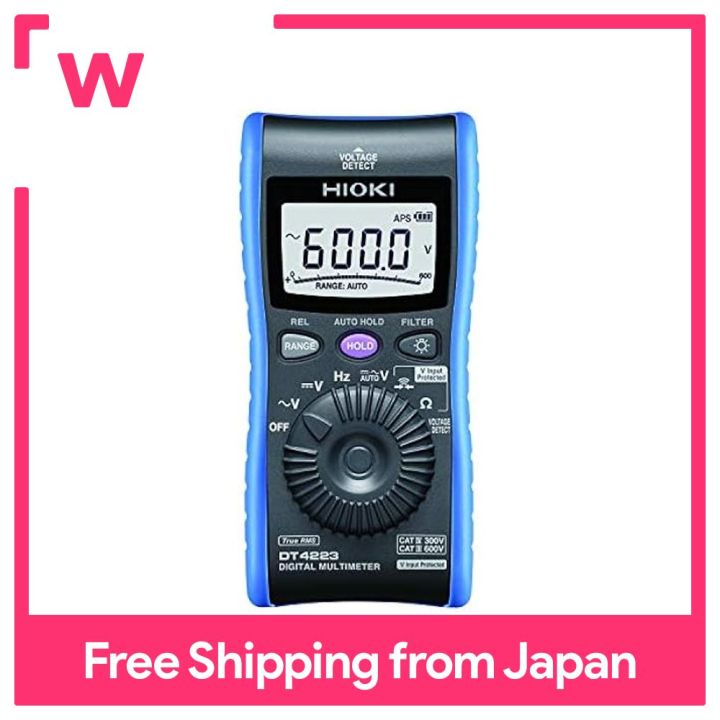 Hioki DT4223 Digital Multimeter (For Electrical Engineers with Resistance Measurement) | Lazada PH