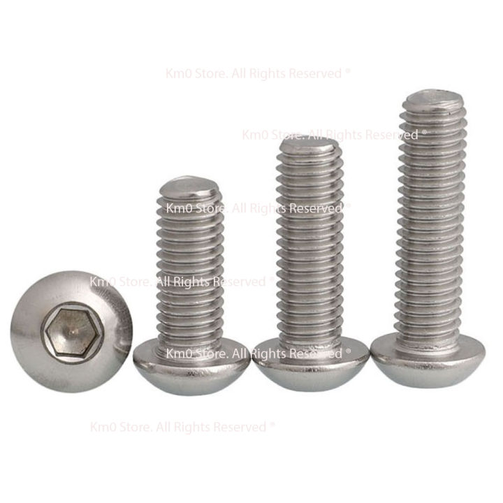 Bulon (Ốc) Lục Giác INOX 304 ĐẦU DÙ M8 CD1031 | Lazada.vn