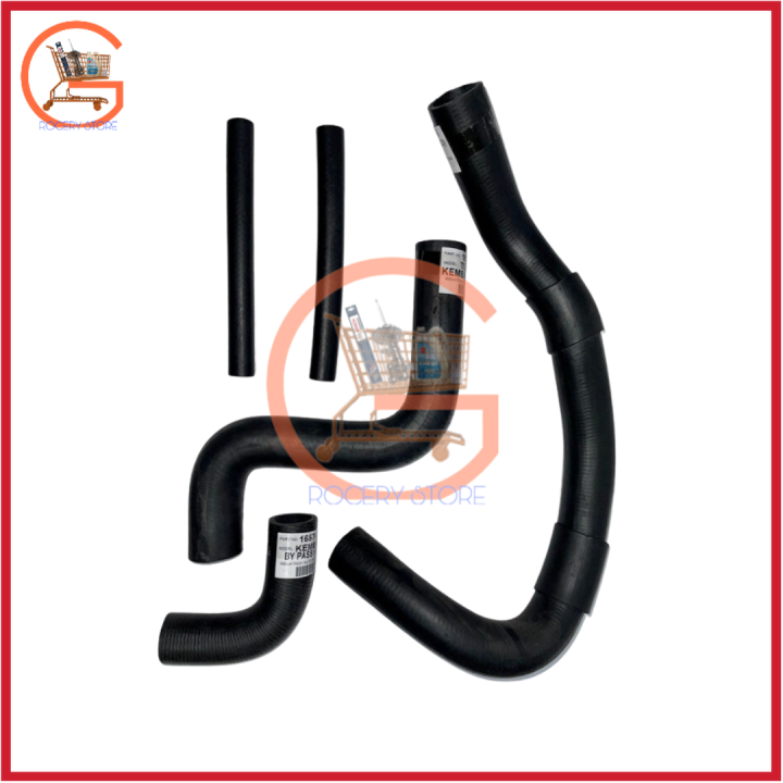 PERODUA KEMBARA OLD RADIATOR HOSE SET OEM (5PCS) | Lazada