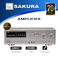 Sakura AV-737 1400W X 2 Stereo Echo Mixing Amplifier | Lazada PH